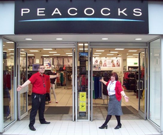 Peacocks – We’re still here! – Horse Fair Shopping Centre